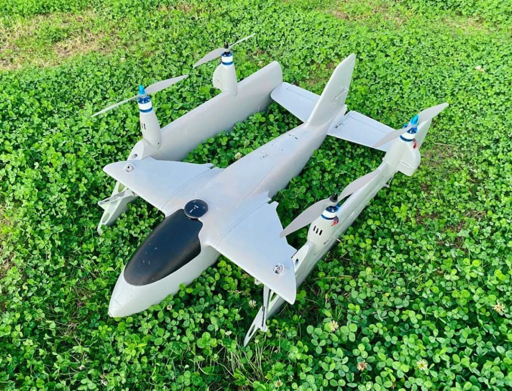 Transwing折叠垂起无人机航行测试 – B-CUBE博立方